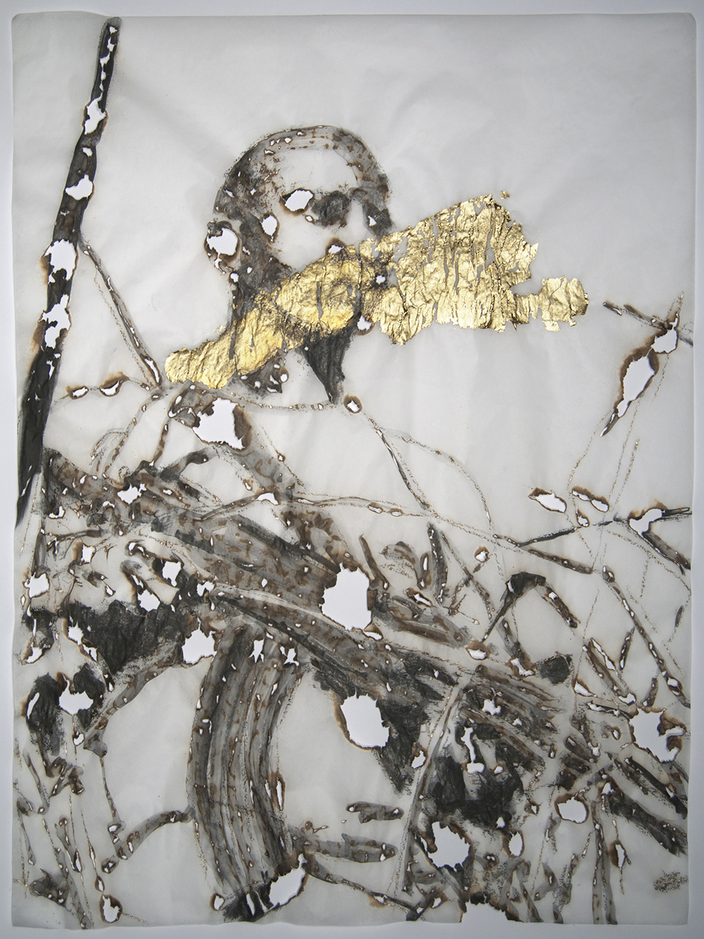 Davide Cantoni – Child Soldier with Gold Leaf – H GALLERY